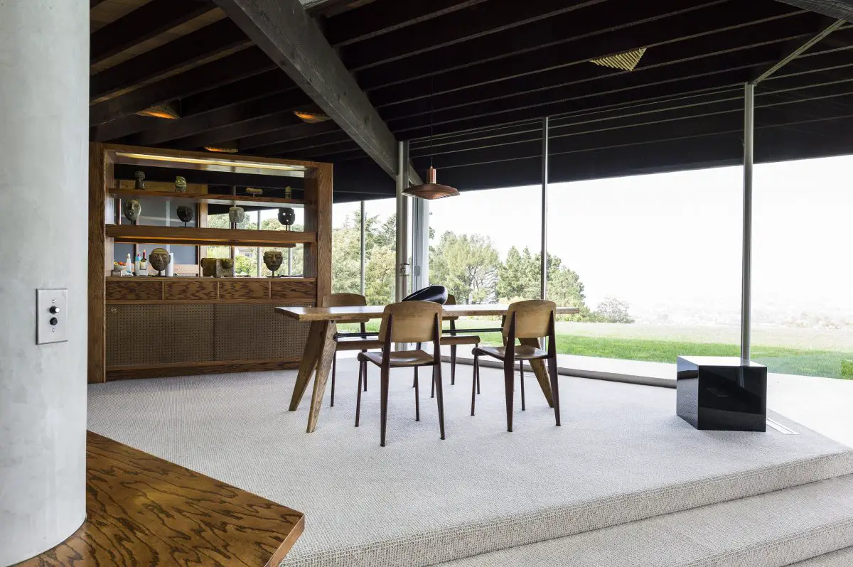Inside the John Lautner Harpel House, Hollywood Hills - Mid Century Home