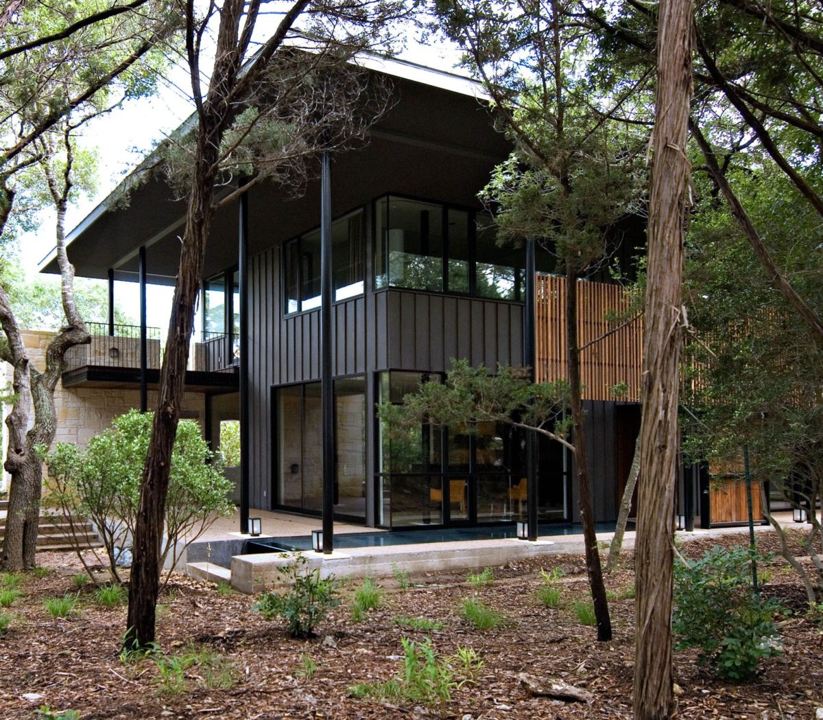 A Modern Tree House By Tim Cuppett Architects Mid Century Home