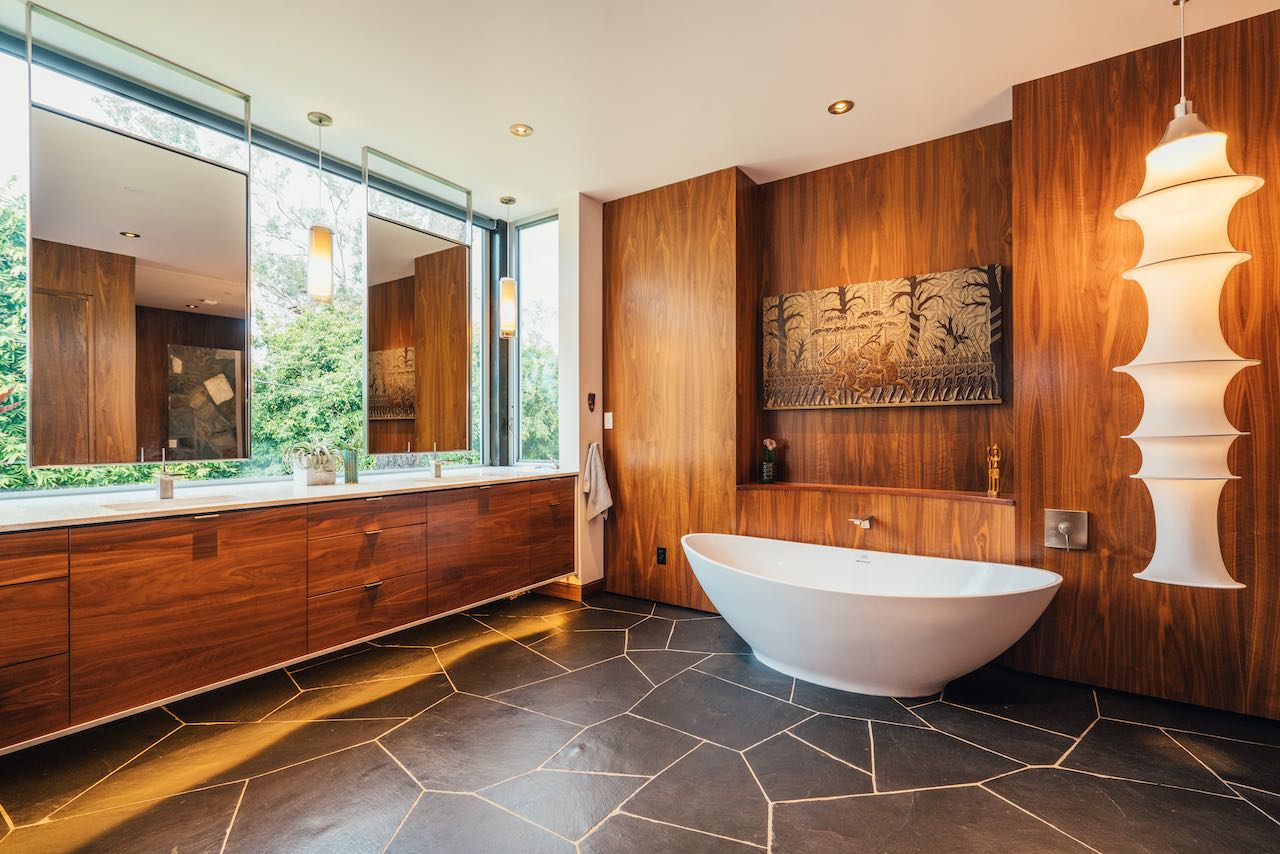 Midcentury Post-And-Beam Is Updated For Modern Living - Mid Century Home