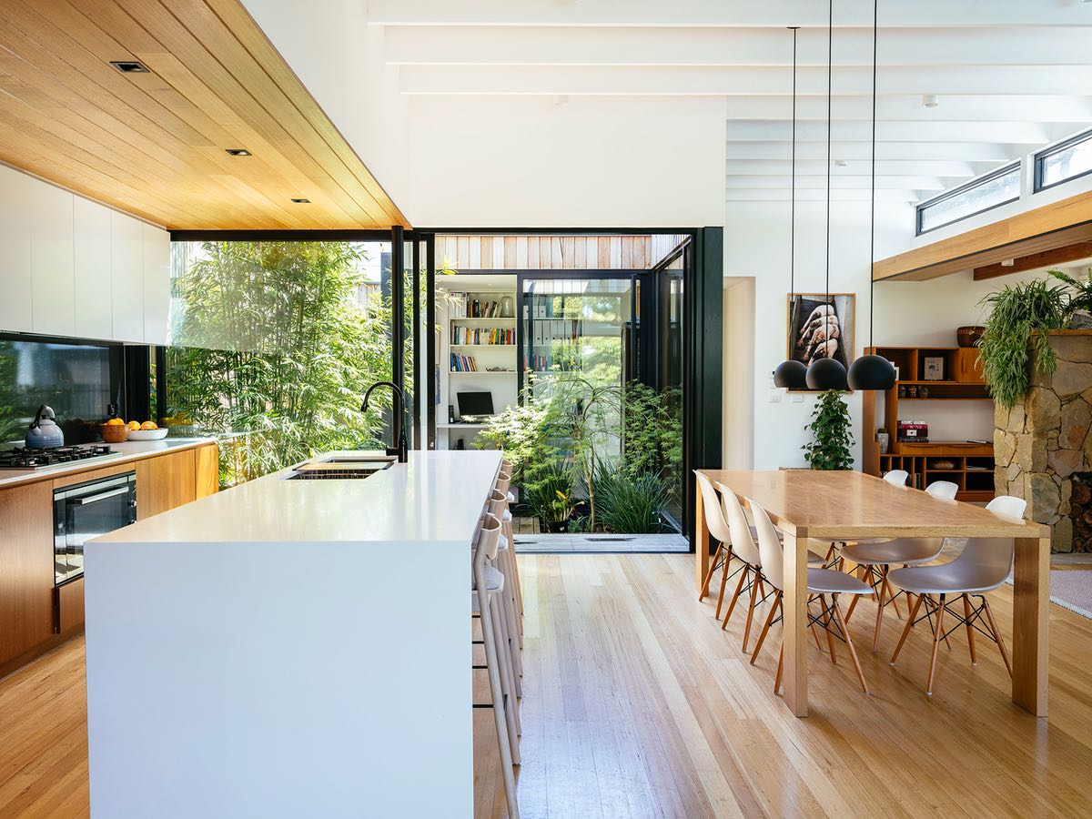 Iconic Midcentury Turned Into a Sleek Family Home - Mid Century Home