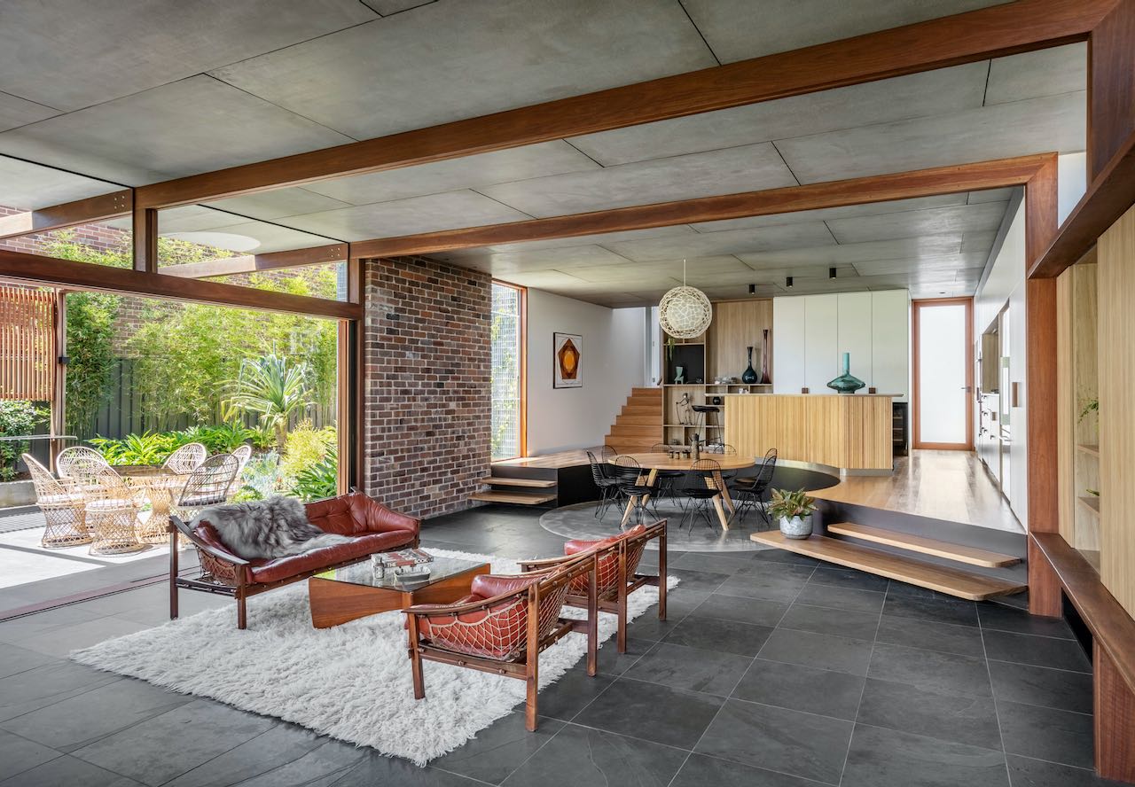 Space Age Shapes For This Midcentury Inspired Home - Mid Century Home