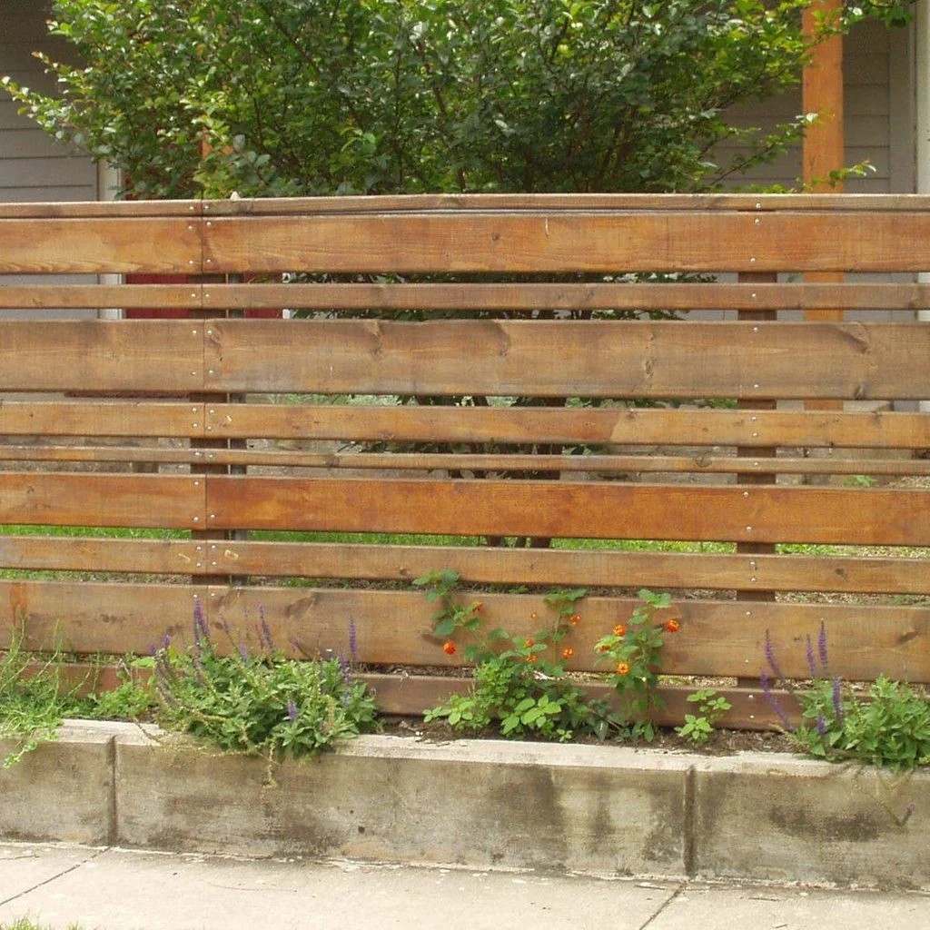 "Would you consider this a midcentury fence?" - Mid Century Home