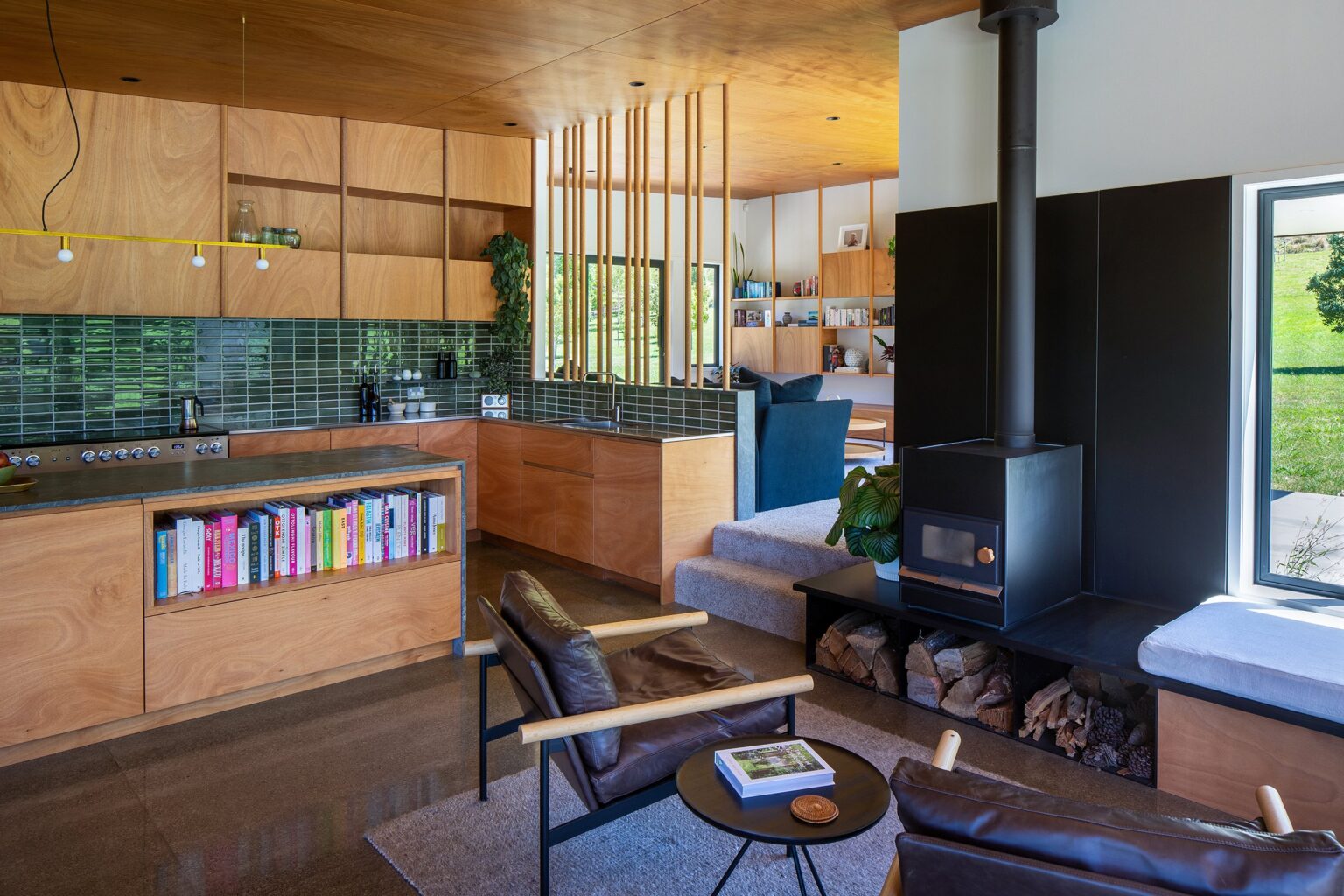 A Modern Home Seamlessly Integrated with Nature's Beauty - Mid Century Home