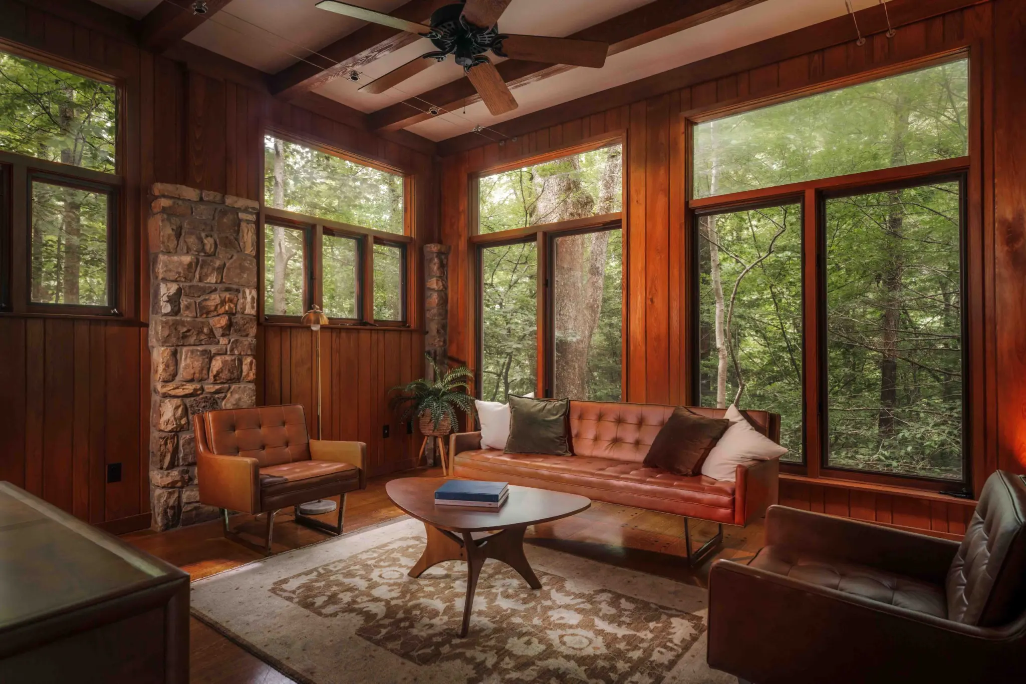 For Sale: Mid-Century Modern Home by the Falls in Decatur - Mid Century ...